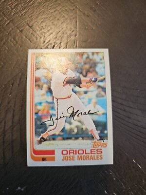 1982 Topps - #648 Jose Morales Baltimore Orioles DH | eBay