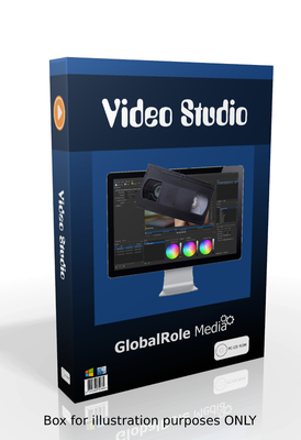Video studio film movie editor editing software program for windows and ...