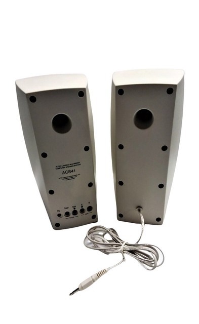 Gateway 2000 Computer Speakers ACS41 Altec Lansing Multimedia for sale ...