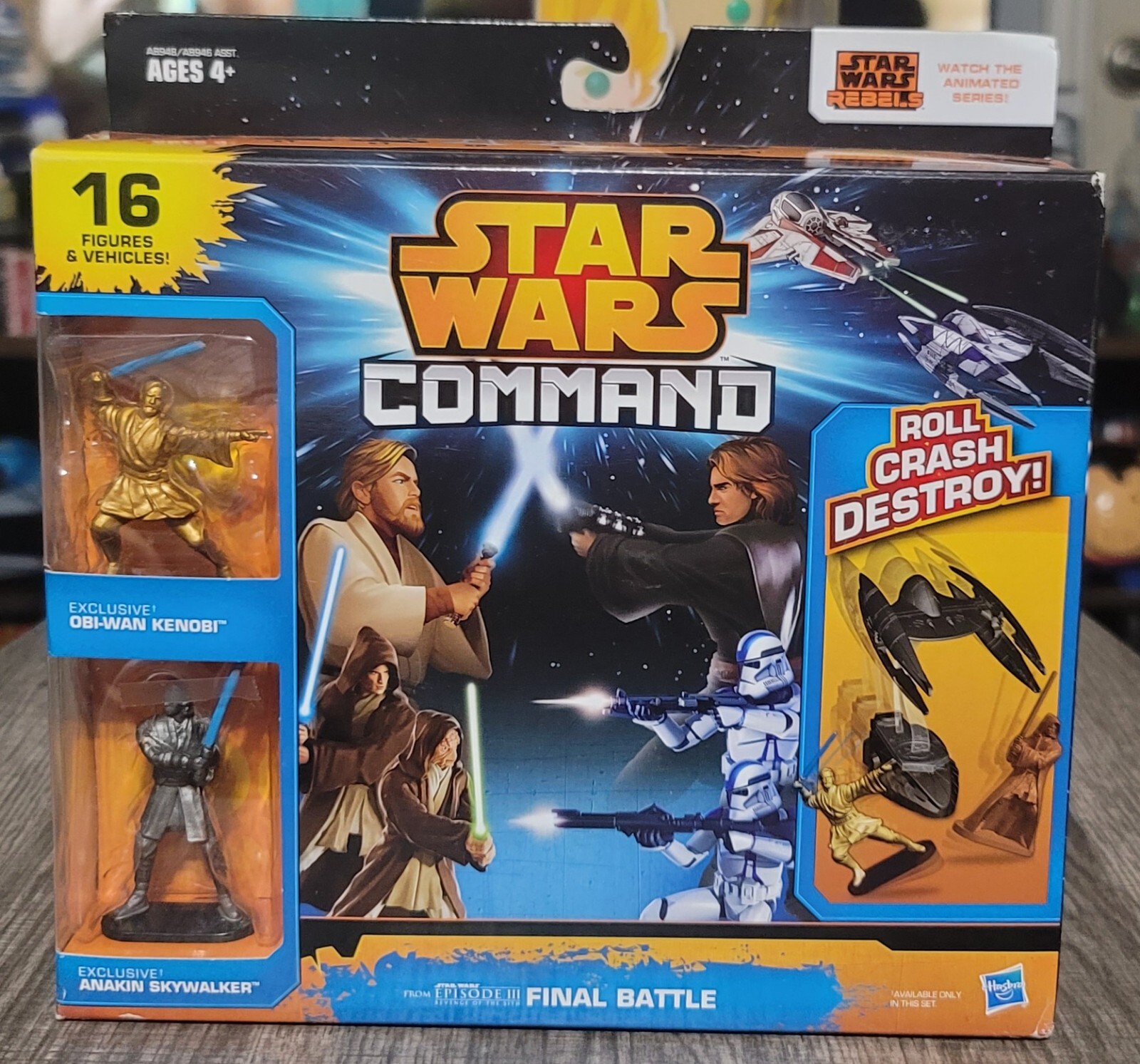 Hasbro Star Wars Command Final Battle 16 Piece Action Figure Set ...