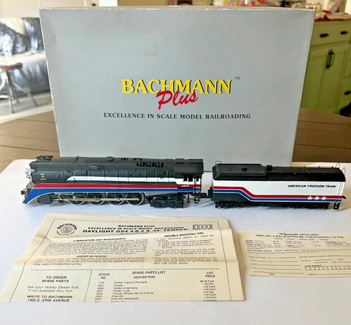 Bachmann Plus American Freedom Train Locomotive Limited Edition Item ...