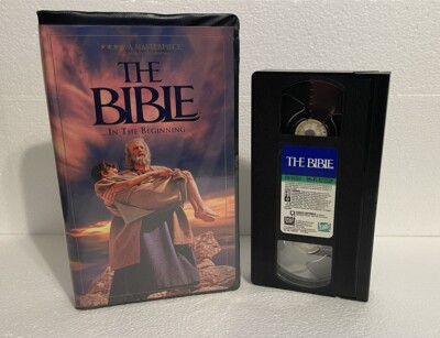 The Bible...In the Beginning (VHS, 1997)Released 1966, Color Remastered ...
