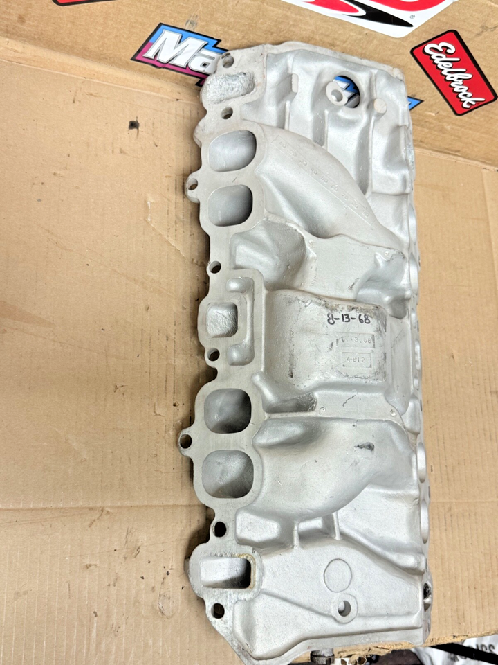 1968 Chevy Corvette Aluminum Intake Manifold GM 3947801-427/390HP L36 ...