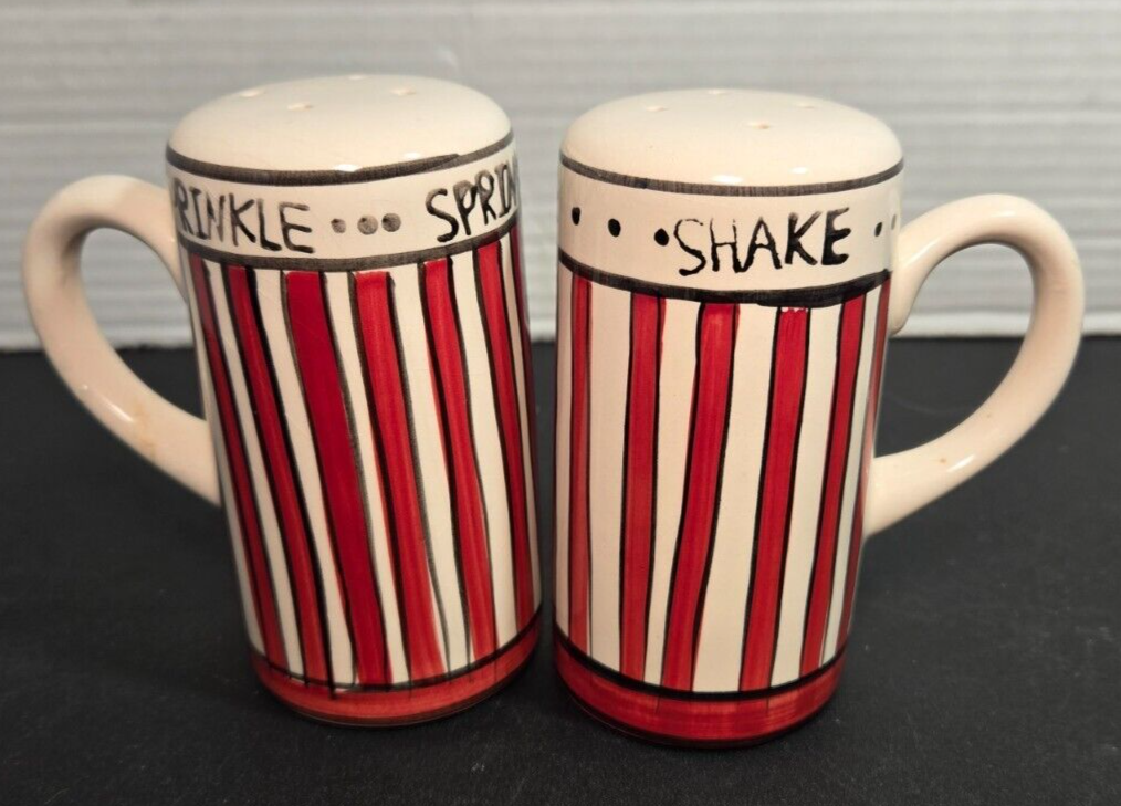 Kitchen Prep 101 Popcorn Salt Seasoning Sprinkle Shake Shakers Red ...