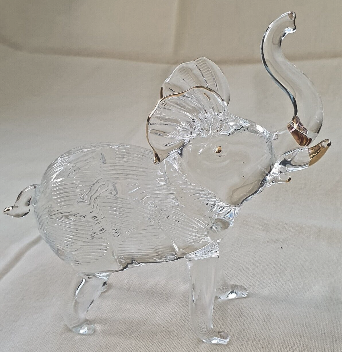 Hancrafted Glass Elephant | eBay
