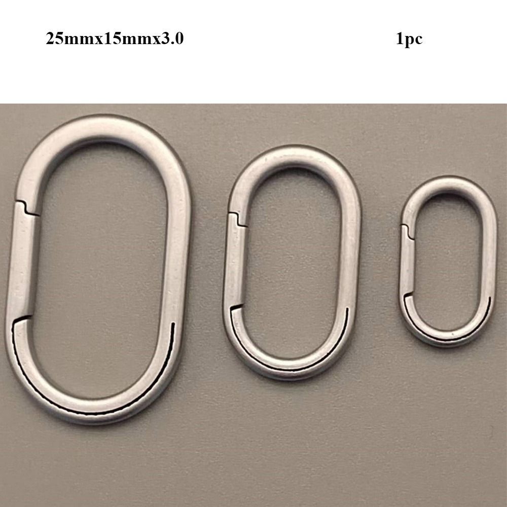 Super Lightweight Titanium Alloy KeyRings Real Pendant Male Creativity ...