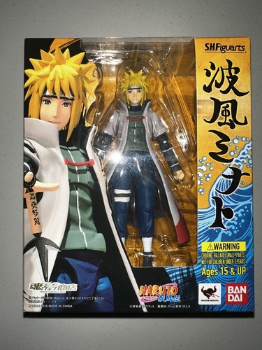 Bandai Tamashii SH Figuarts MINATO NAMIKAZE Naruto Shippuden Action ...