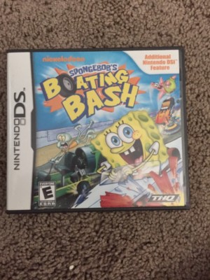 Nintendo DS Nickelodeon Spongebob's Boating Bash Rated E | eBay