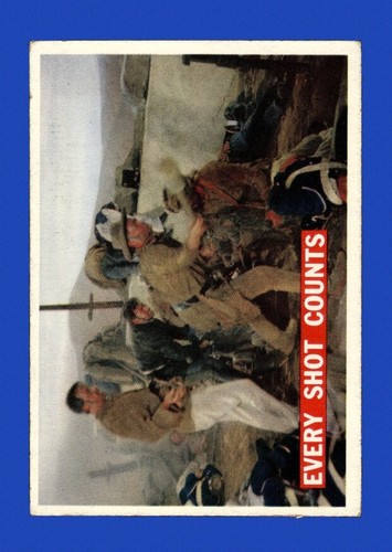 1956 Topps Davy Crockett Orange Set-Break # 72 Every Shot Counts VG ...