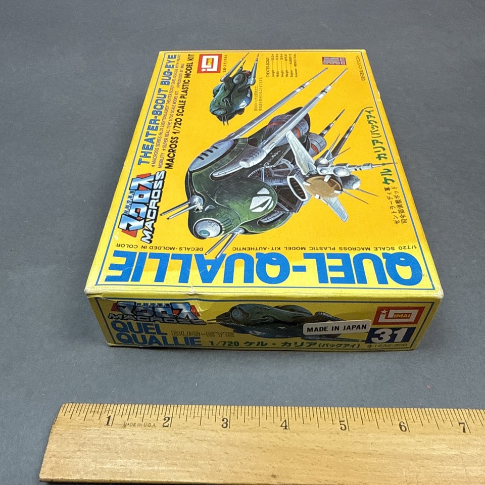 Vintage IMAI Macross 1/720th scale Quel-Quallie Theater Scout Bug Eye ...