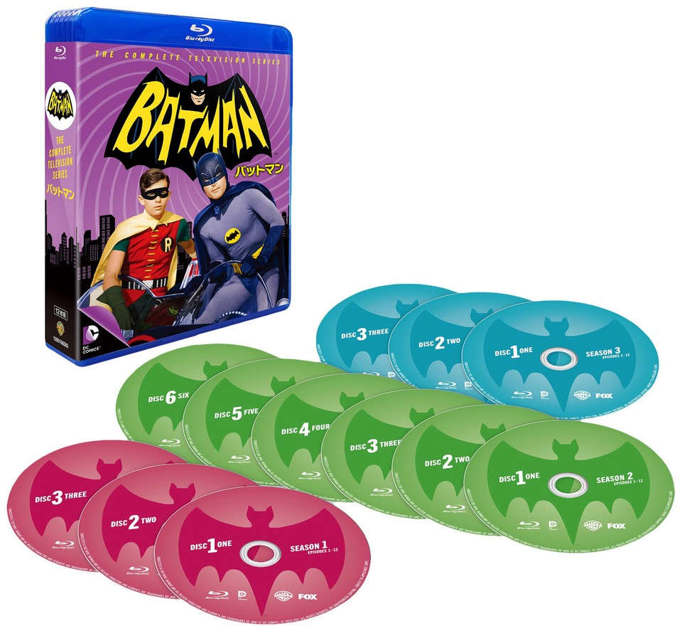 Batman TV 1st to 3rd season Blu-ray complete set (12 discs) [Blu-ray ...
