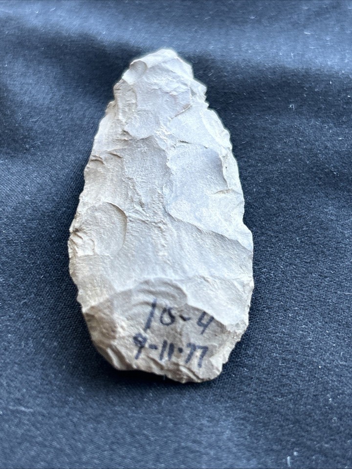 Authentic Native American Artifact Arrowhead/Point. ADENA BLADE | eBay