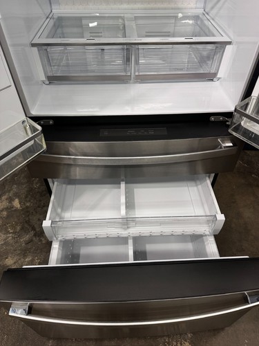 GE Profile PVD28BYNFS 36 Inch 4-Door French Door Smart Refrigerator ...