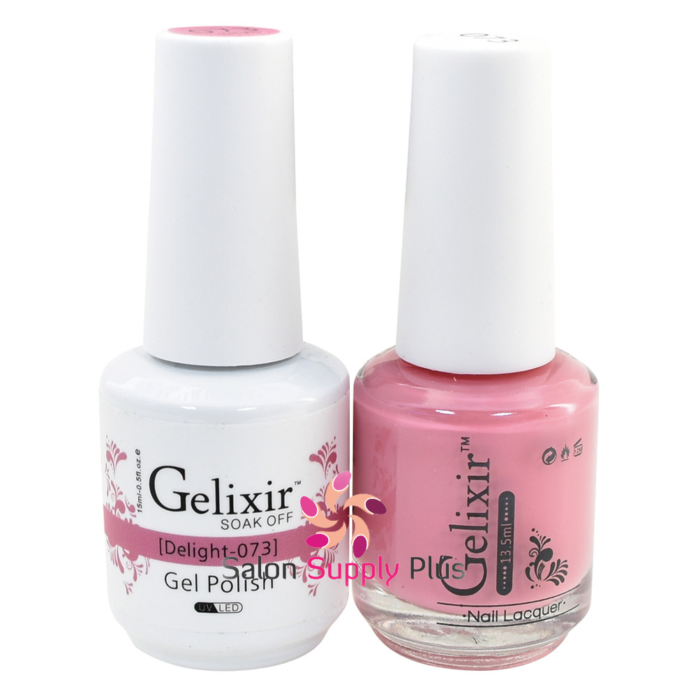 GELIXIR Soak Off Gel Polish Duo Set (Gel + Matching Lacquer) - 073 | eBay