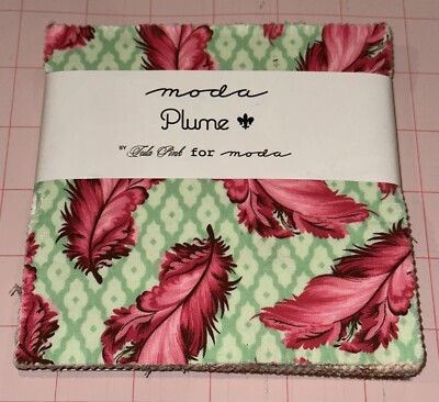 Tula Pink Plume Charm Pack 5 Inch Squares NEW OOP HTF Rare Fabric | eBay