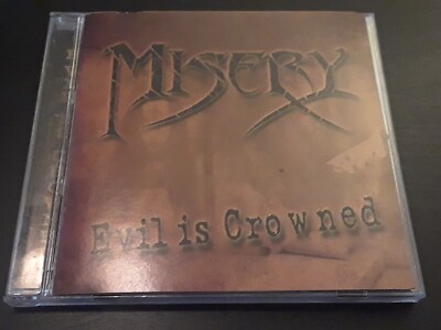 Misery: Evil Is Crowned 2010 Megaforce Promo CD VG NY Hardcore/Thrash ...