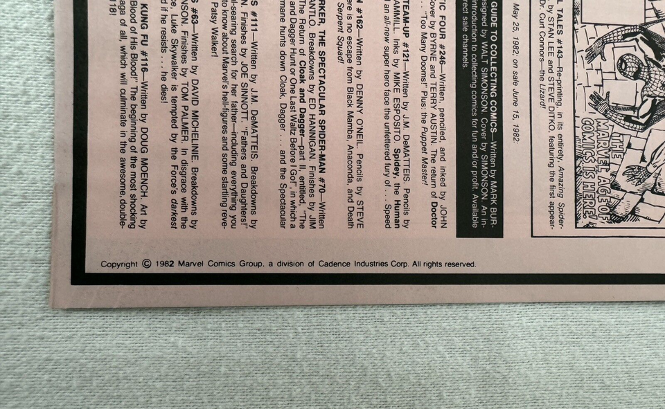 1982 Wolverine Sales Poster and Marvel Coming Attractions Insert | eBay