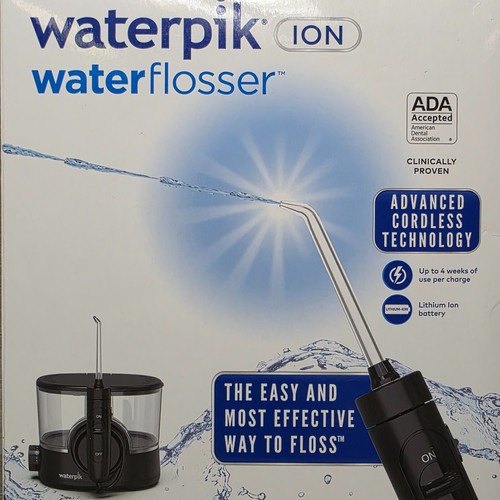 Waterpik ION Water Flosser Compact Rechargeable Cordless Countertop ...