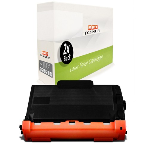 2x MWT Toner Compatible for Brother HL-L-6250 DCP-L-6600 HL-L-6400 Mf ...