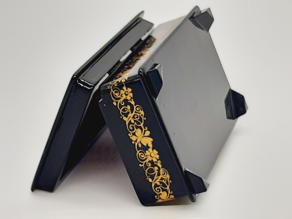 Ukrainian lacquer box “Christmas in town” Hand made in Ukraine ...