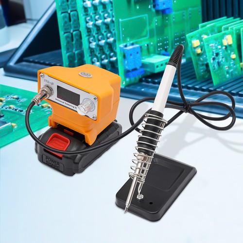 T12-D Digital Display Soldering Iron Station Kit w/Tip Holder& Long ...