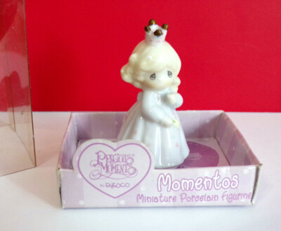 Miniature Precious Moments "Momento's" PRETTY AS A PRINCESS Mini ...