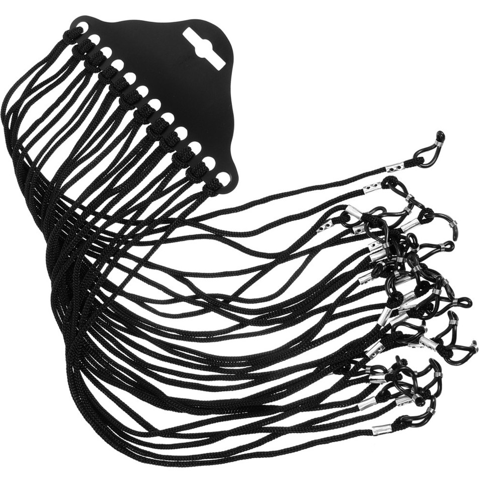 12PCS Nylon Eyeglass/Spectacle/Sunglass/Eyewear Cord Holder Neck String ...