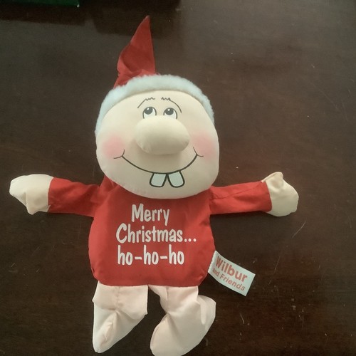 Wilbur Merry Christmas Ho Ho Ho Bean Bag Doll | eBay