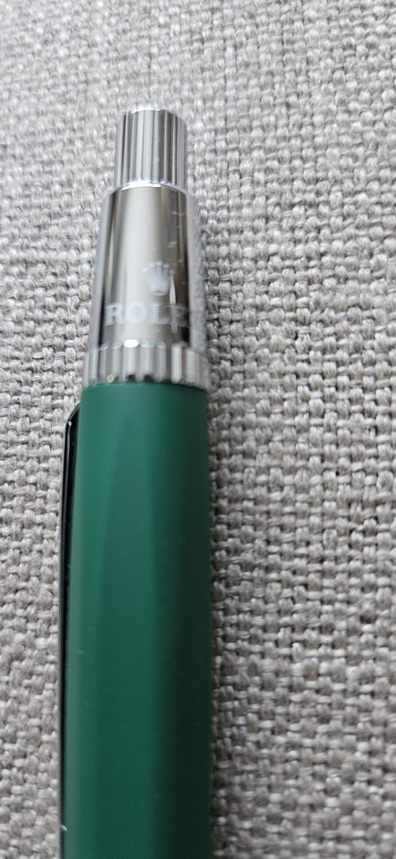 Brand new Rolex Ballpoint pen in Emerald green, in original Rolex box ...