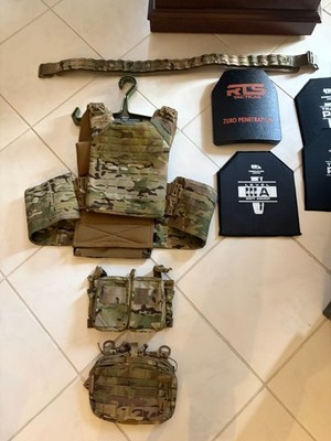 RTS Tactical Vest: Level IV Ceramic and Level IIIA Soft Plates with ...