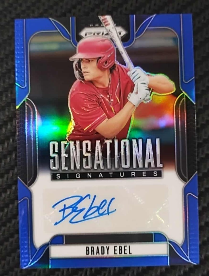 2025 Panini Prizm - Sensational Signatures Brady Ebel, Brady Ebel #SS ...