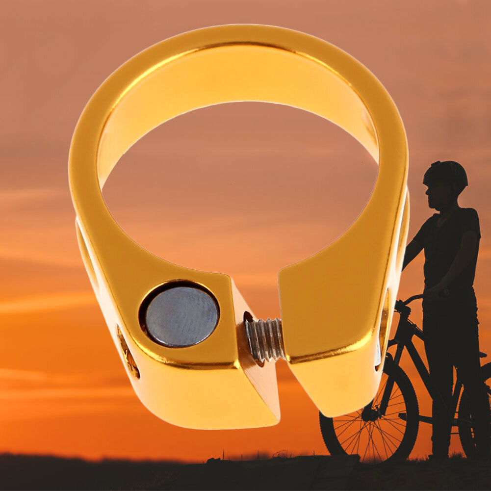 31.8mm Aluminum Alloy MTB Bike Bicycle Cycling Saddle Seat Post Clamp ...
