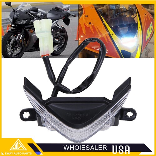 Motorcycle Front Upper LED Bulbs Top Center Headlight For Honda ...