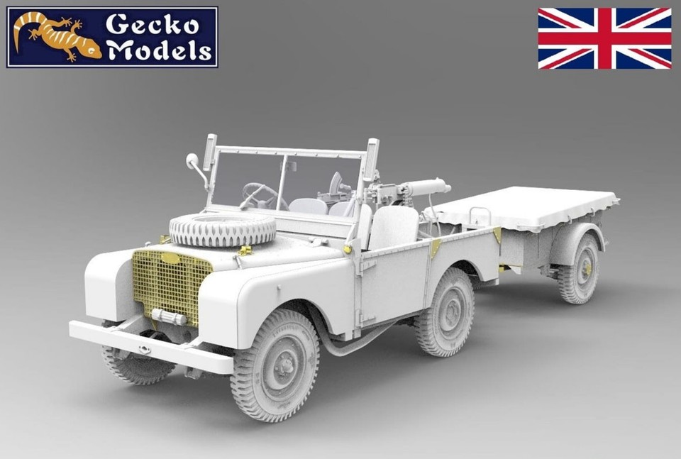 Gecko Models 35GM0076 1/35 FV18001 Mk. 1 4x4 Utility Vehicle Early w ...