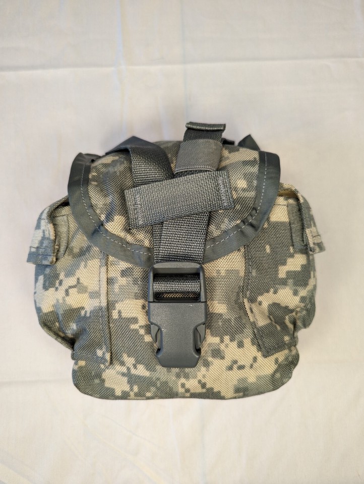 1QT Canteen with ACU Pouch - Genuine USGI Military Canteen 1 Quart UCP ...