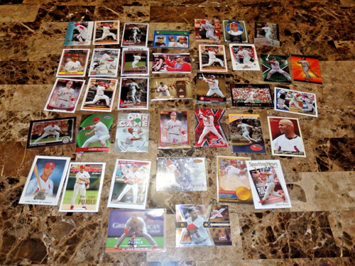35+ Albert Pujols Card Lot *Bulk, Investment, Inserts, SPX, Cardinals ...