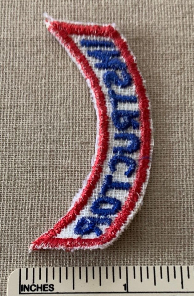 Vintage INSTRUCTOR Boy Scout Segment PATCH Rocker RWB BSA Staff Camp ...