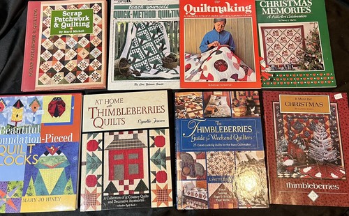 Quilting Book Lot! ThimbleBerries Christmas Quiltmaking Quilt Blocks VG ...