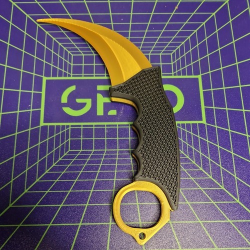 3D printed training knife Tactical Karambit*NOT SHARP* Toy knife | eBay UK