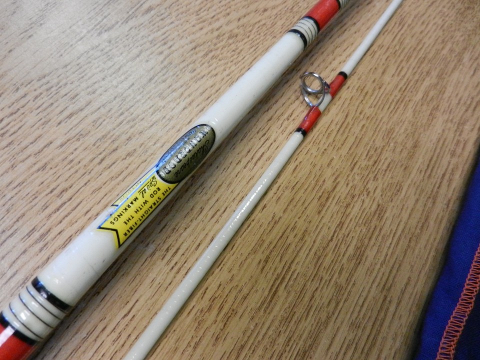 Vintage Shakespeare Wonderod Spin Fishing Rod 1267-FFL 7' 2 Piece Rod W ...