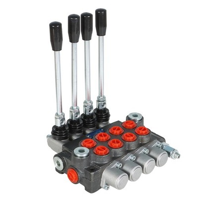 Double Acting Cylinder BSPP,Hydraulic Directional Control Valve 4 Spool ...
