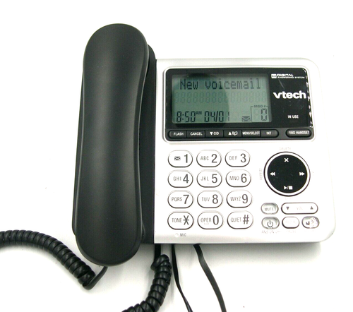 VTech CS6649 Expandable Corded/Cordless Phone w/ Answering System | eBay