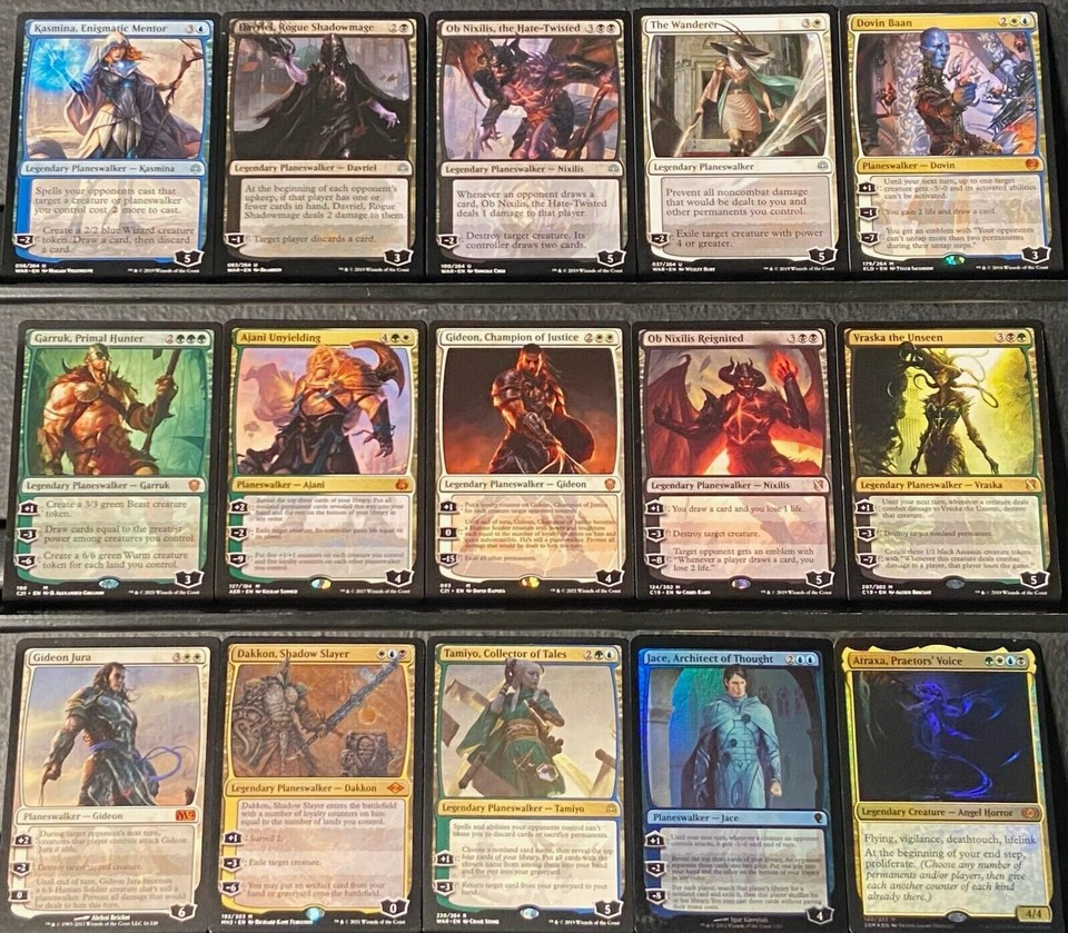 ***Custom Commander Deck*** Atraxa - Planeswalker Superfriends - EDH ...