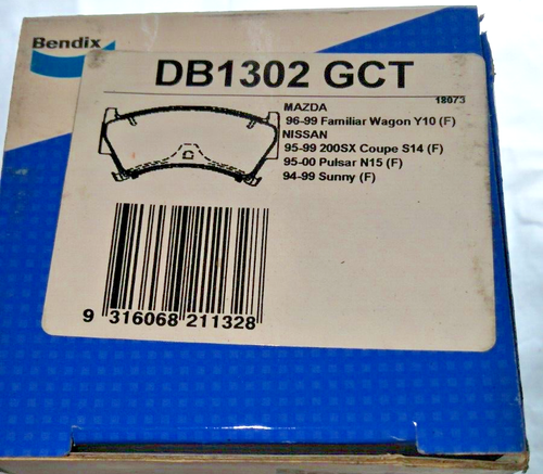 Bendix DB1302 GCT - Front Brake Pad FIT - NISSAN - Check listing | eBay Australia