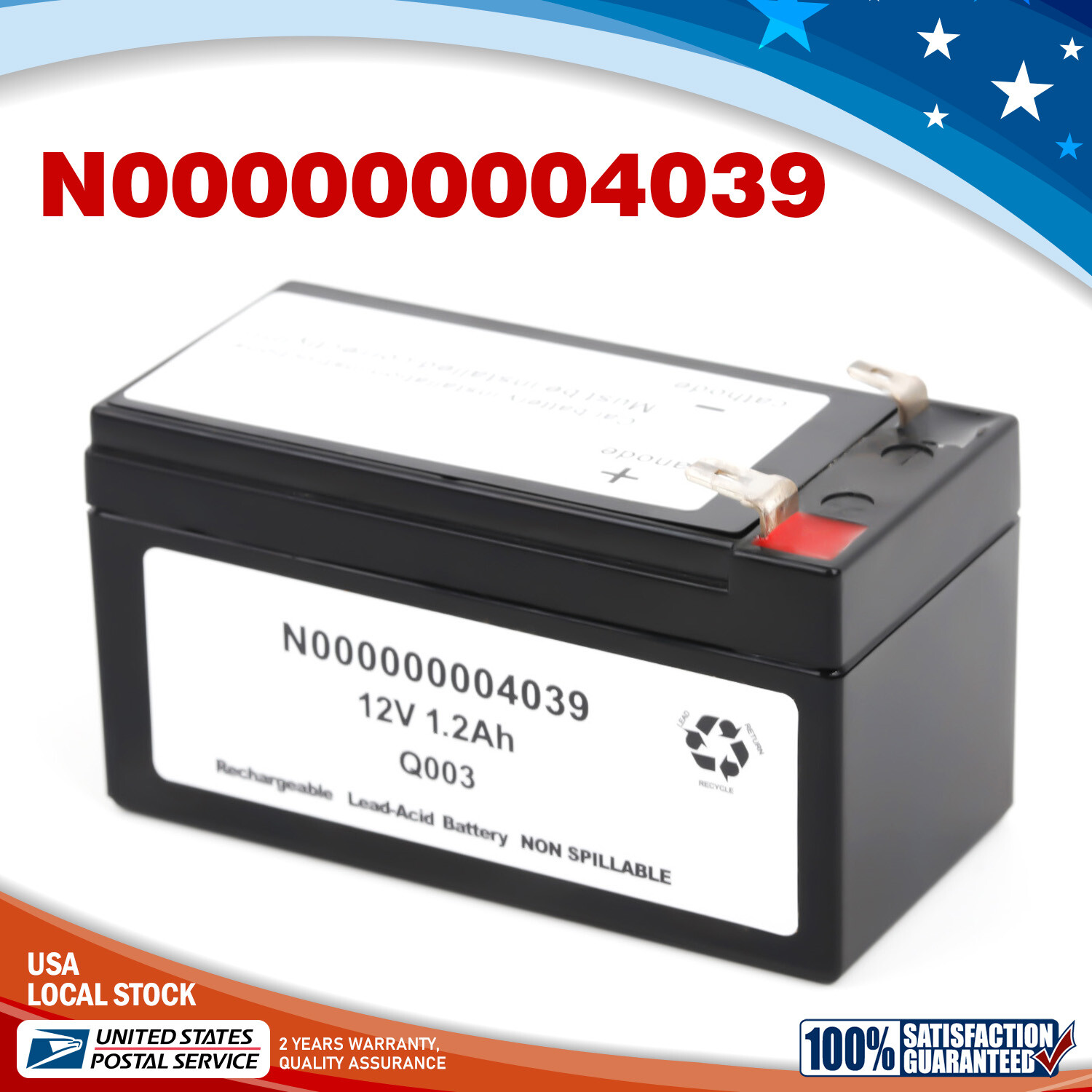 Senior Aux Battery 12V A000000004039 For Mercedes-Benz ML350 R350 S350 ...