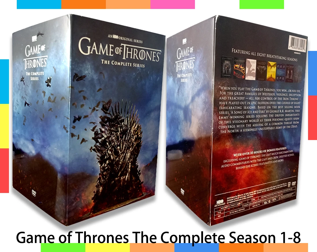 Game Of Thrones Complete Season 1 Dvd Cover