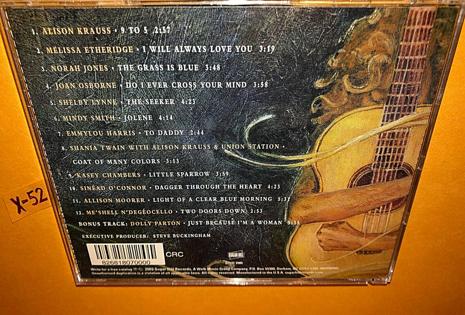 Dolly Parton hits CD alison krauss sinead shania twain emmylou norah ...