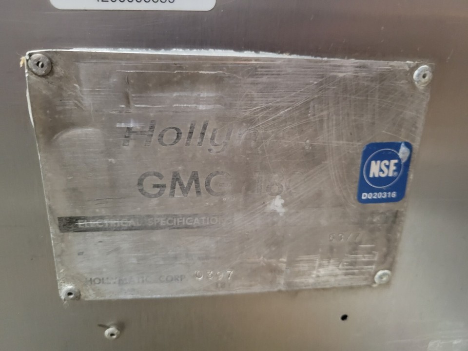 Hollymatic GMG180A #52, 200 lbs. 10HP Commercial Mixer Grinder | eBay