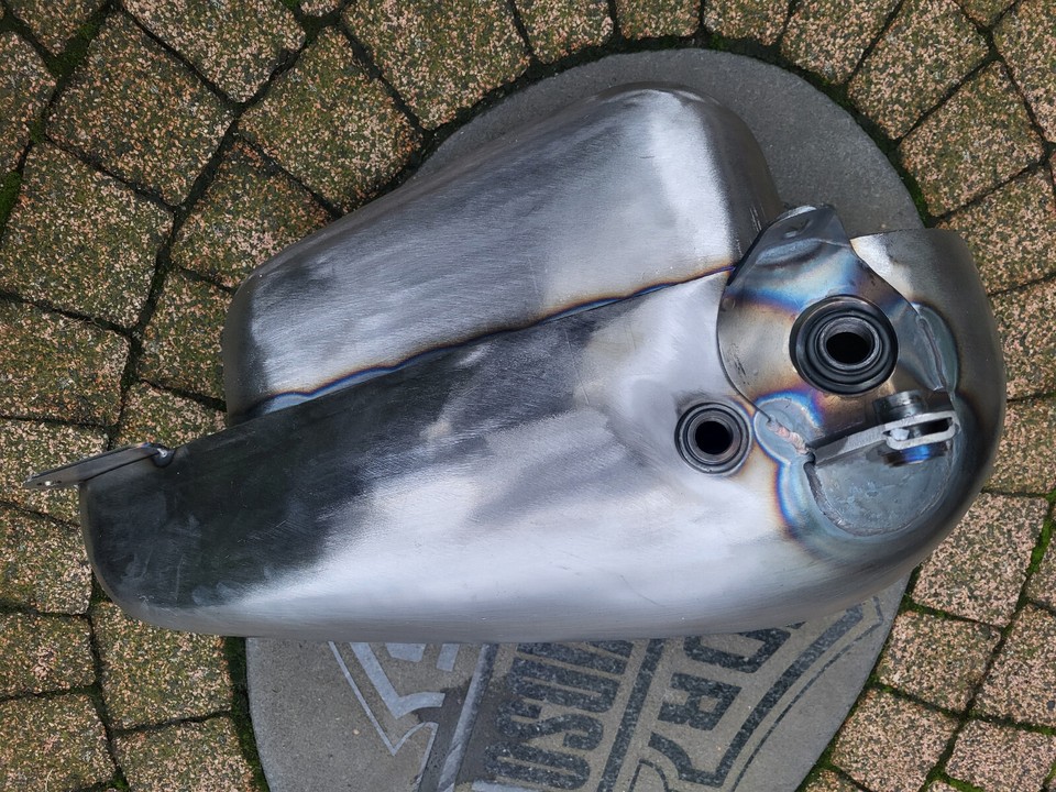 Harley WL WLA WLC WLD FLATHEAD Gas Tank Fuel Tank Left Side Only 3502 ...