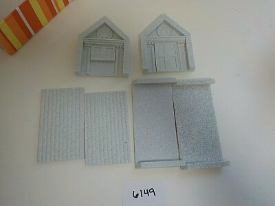 O Scale Crypt Mausoleum Cemetery Building Model Train Layout #6149 | eBay